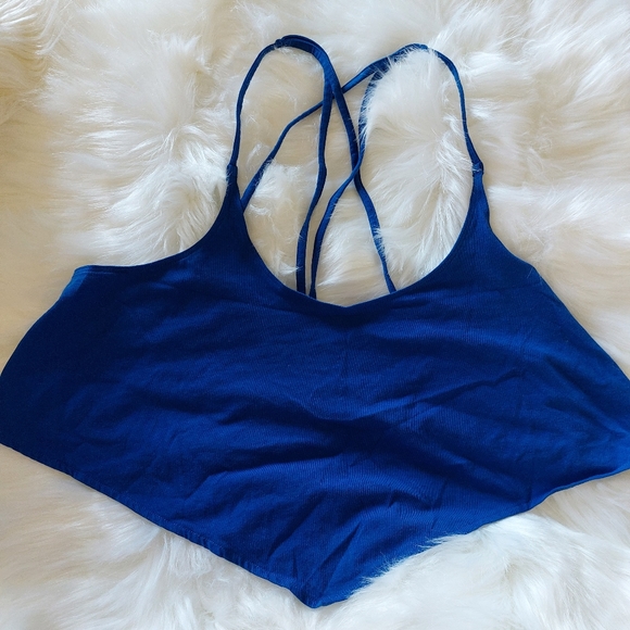 Victoria's Secret | Tops | Victorias Secret Handkerchief Boho Crop Top ...